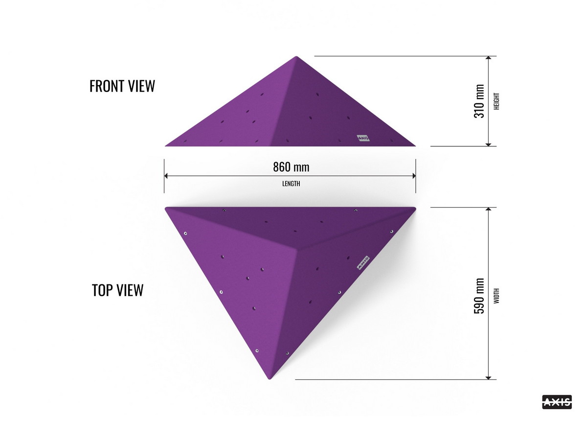 Basic Roof Set 04 | Axis | climb-holds.com