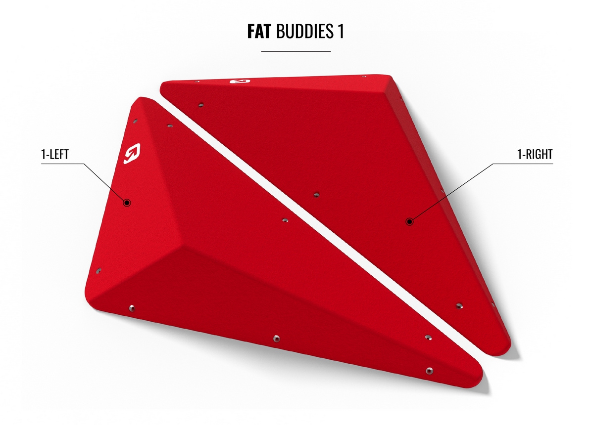 Fat Buddy 1 Left | Reset | climb-holds.com