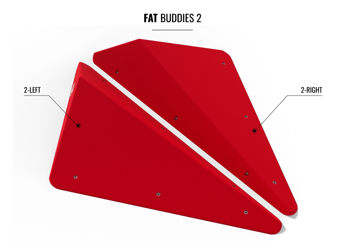 Fat Buddy 2 Right | Reset | climb-holds.com