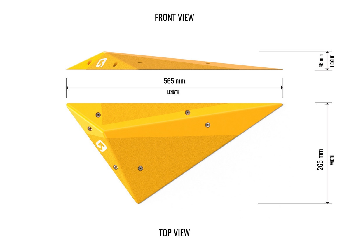 Flat Buddy Mono Tex 1 Left | Reset | climb-holds.com