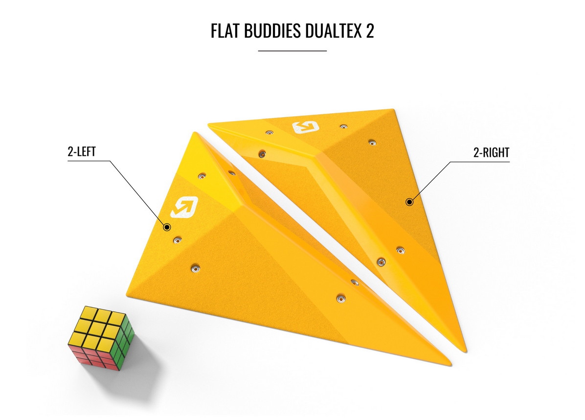 Flat Buddy Mono Tex 2 Right | Reset | climb-holds.com