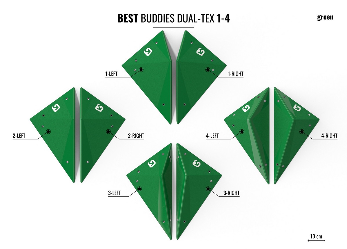 Best Buddy Dual Tex 1 Right | Reset | climb-holds.com